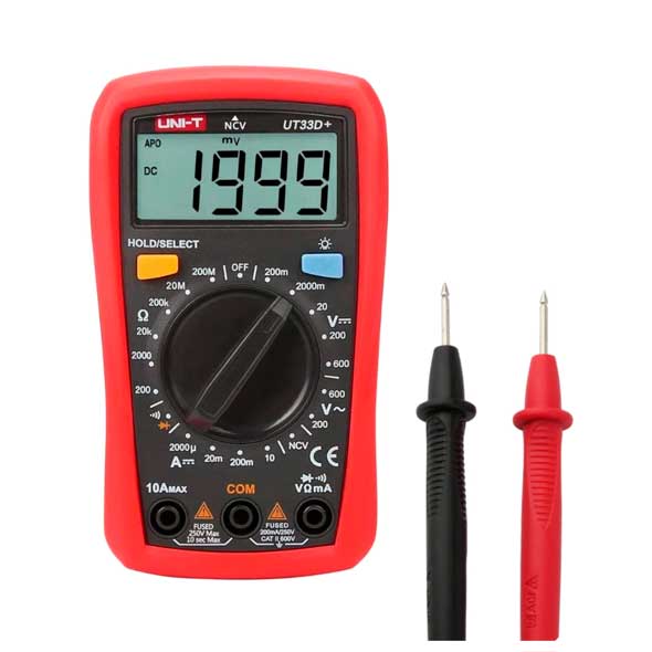 Tester digital (UT33D+) - Pro-TGT